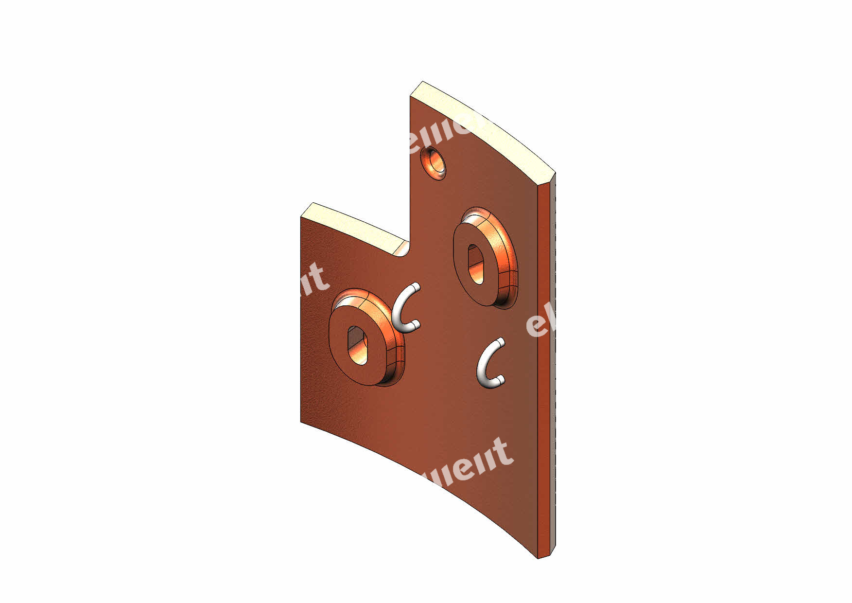 SHELL LINER, RIGHT 1244.01.204 for mining equipment