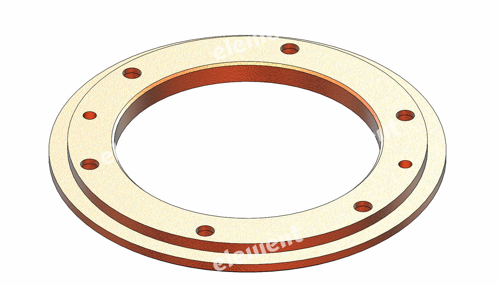 PACKING CLAMP PLATE 442.6179-01 for mining equipment