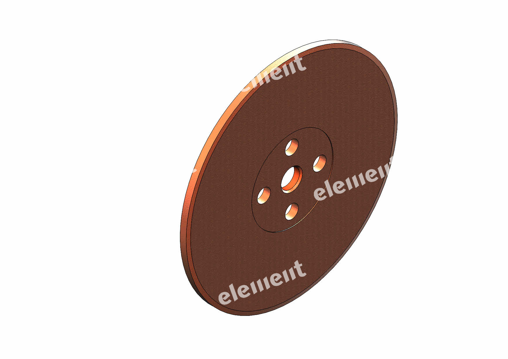 LOWER DISC 1275.01.320 for mining equipment