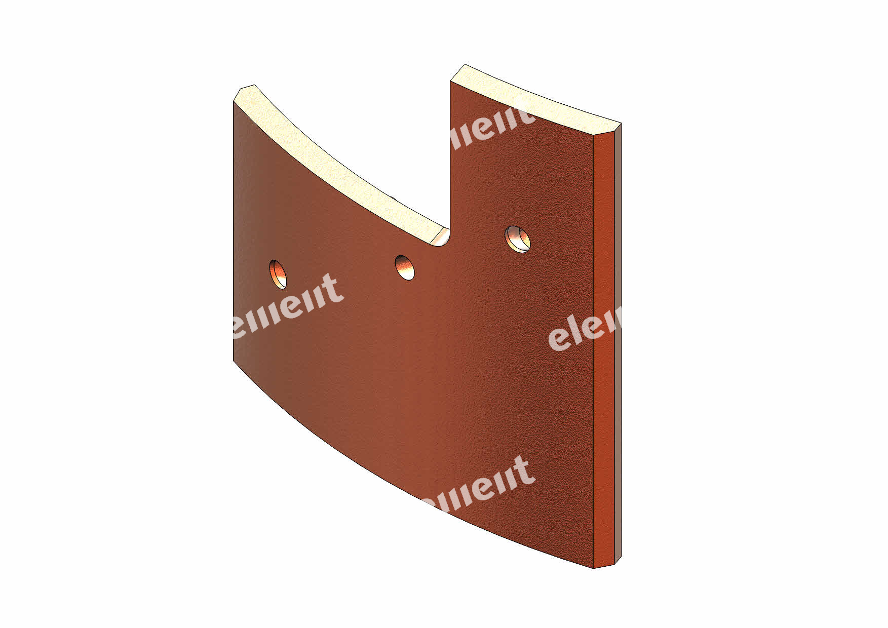 SHELL LINER, RIGHT 1244.01.405 for mining equipment