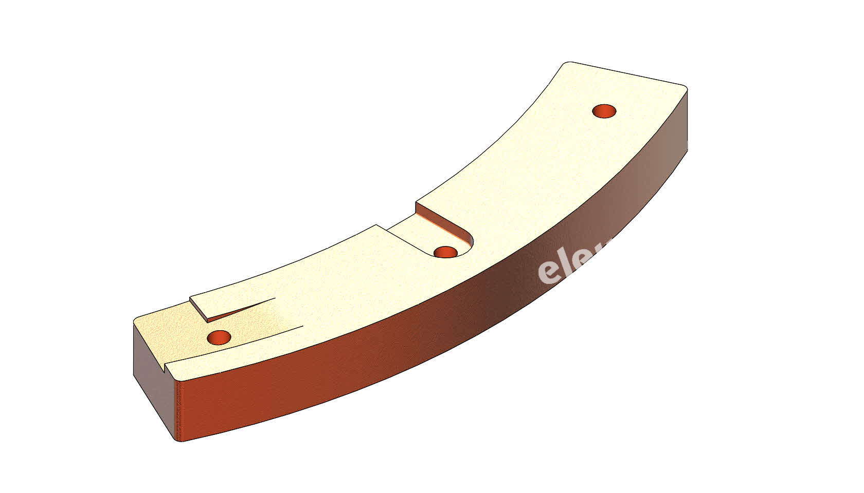 LOCATING BAR 442.7110-01 for mining equipment