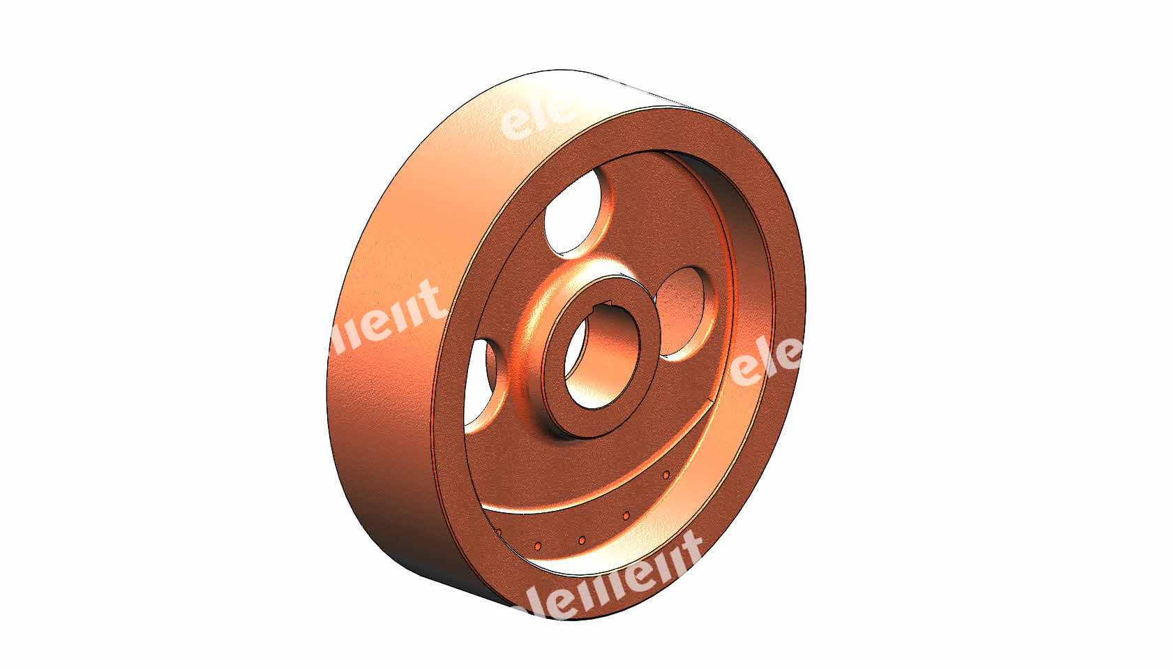 FLYWHEEL 400.0296-001 for mining equipment