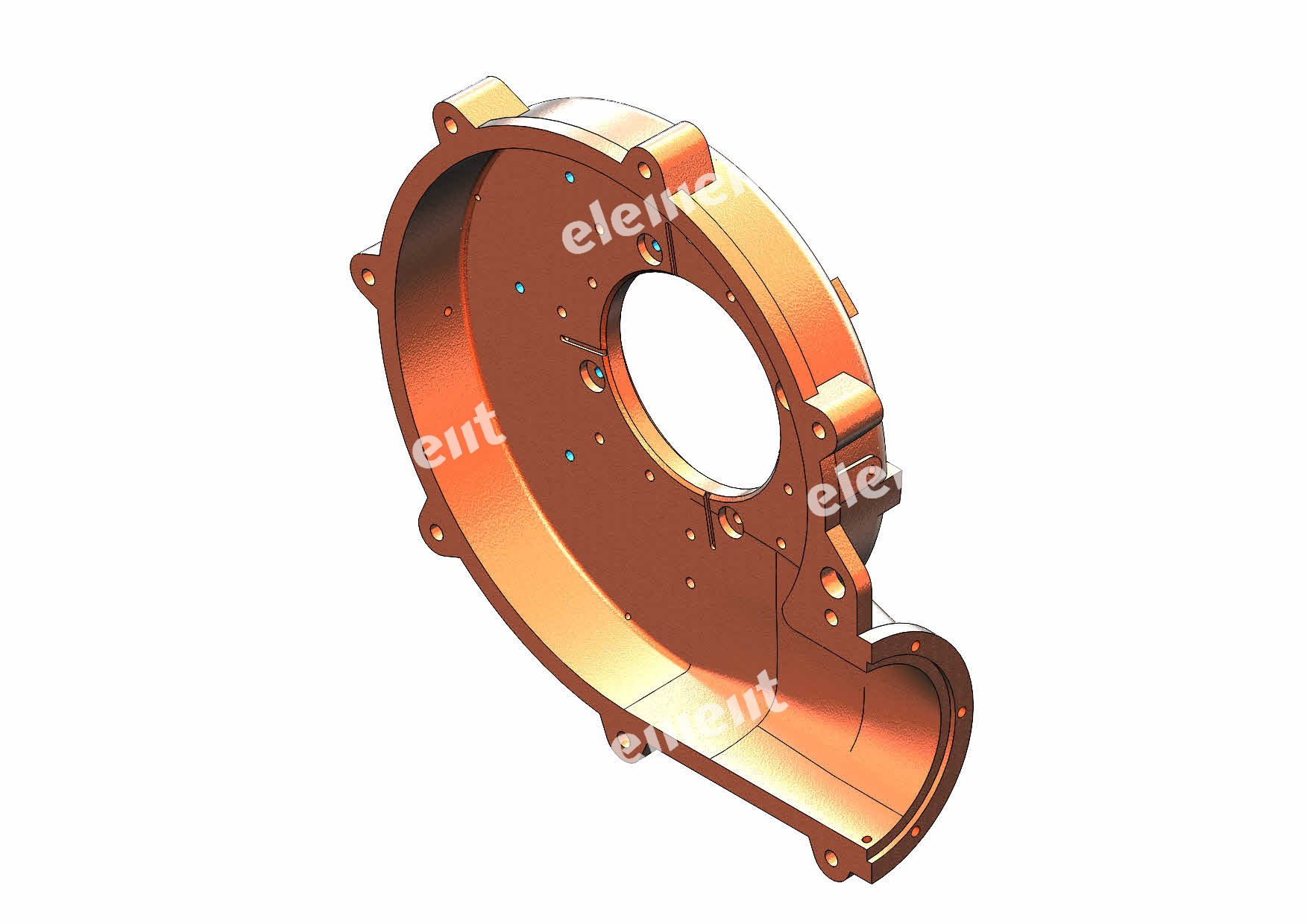 CASING HALF 138273-1 for mining equipment