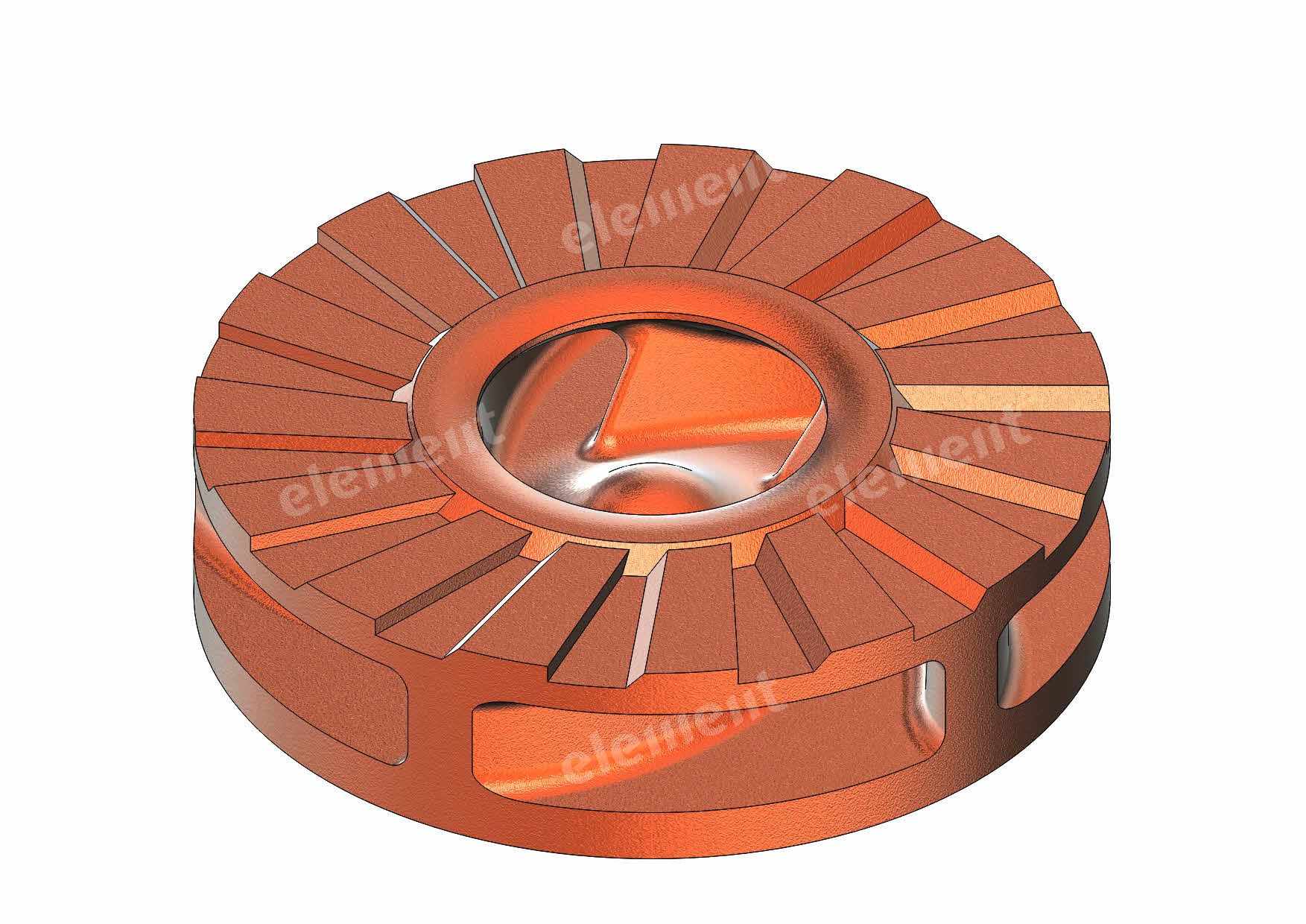 IMPELLER GAM35147A05 for mining equipment