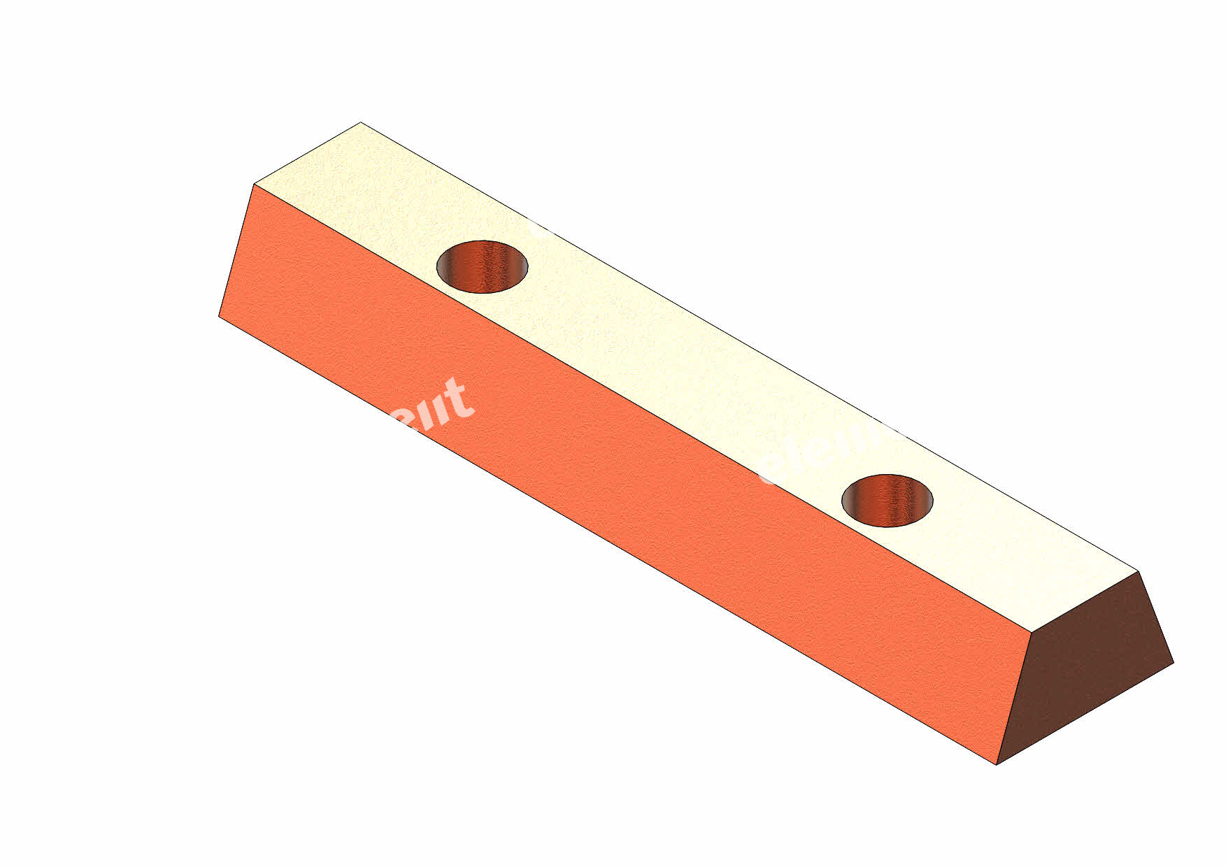 TIGHTENING WEDGE 447320 for mining equipment