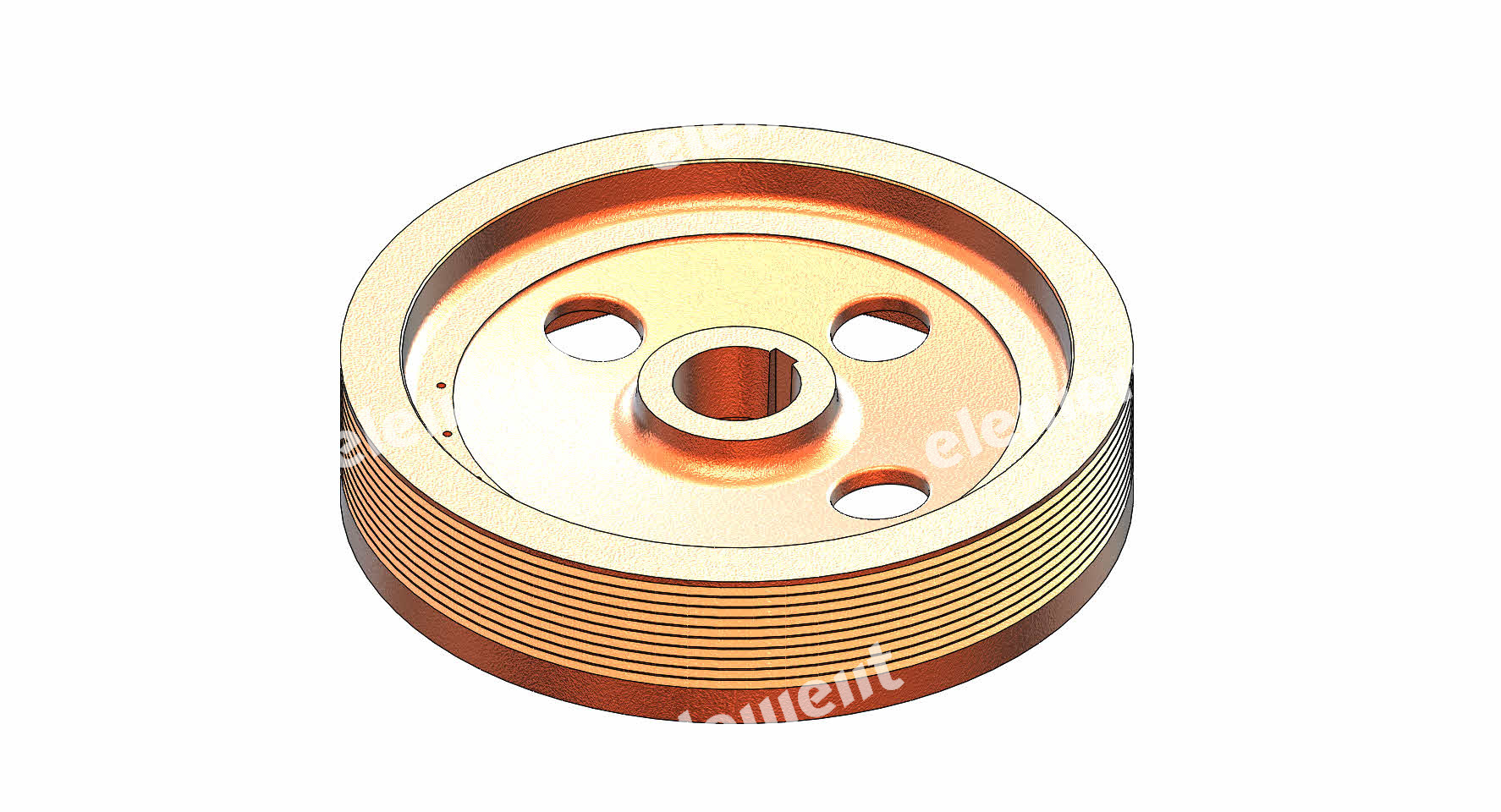 FLYWHEEL 402.4483-02 for mining equipment