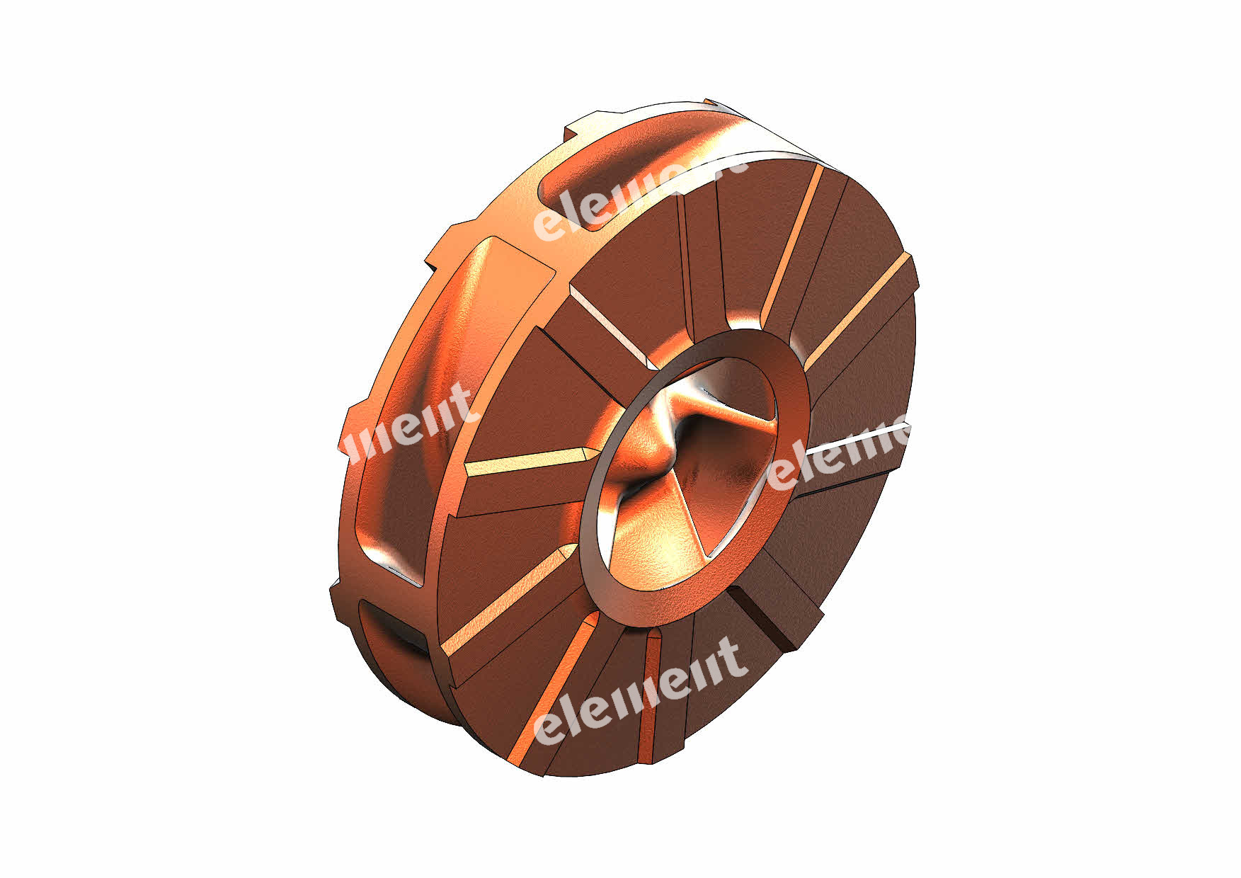 IMPELLER C5 PD731047 for mining equipment