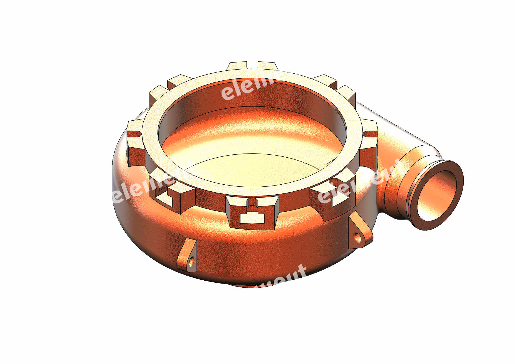 CASING PDCH2034 for mining equipment