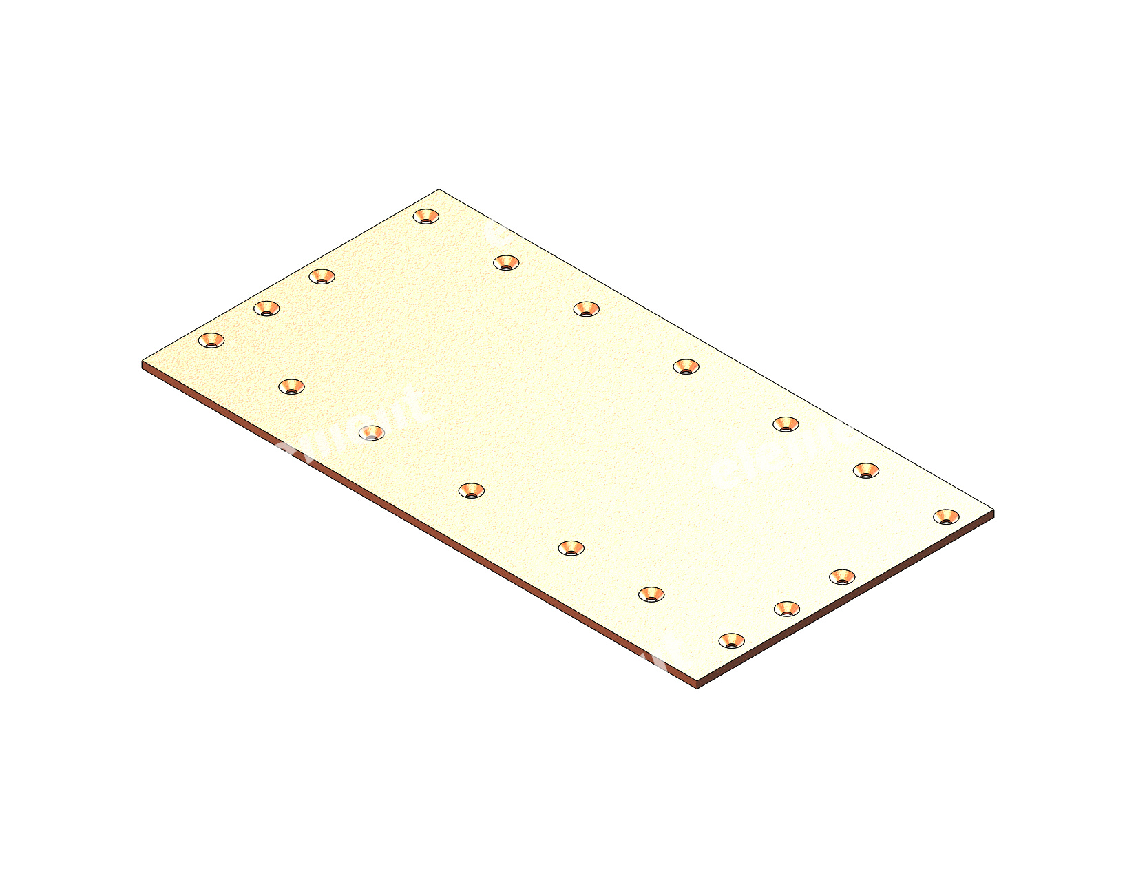 PLATE N22022475_MOD for mining equipment