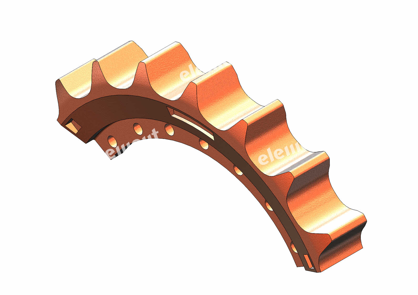 SEGMENTED SPROCKET SET FW565-SALT for mining equipment