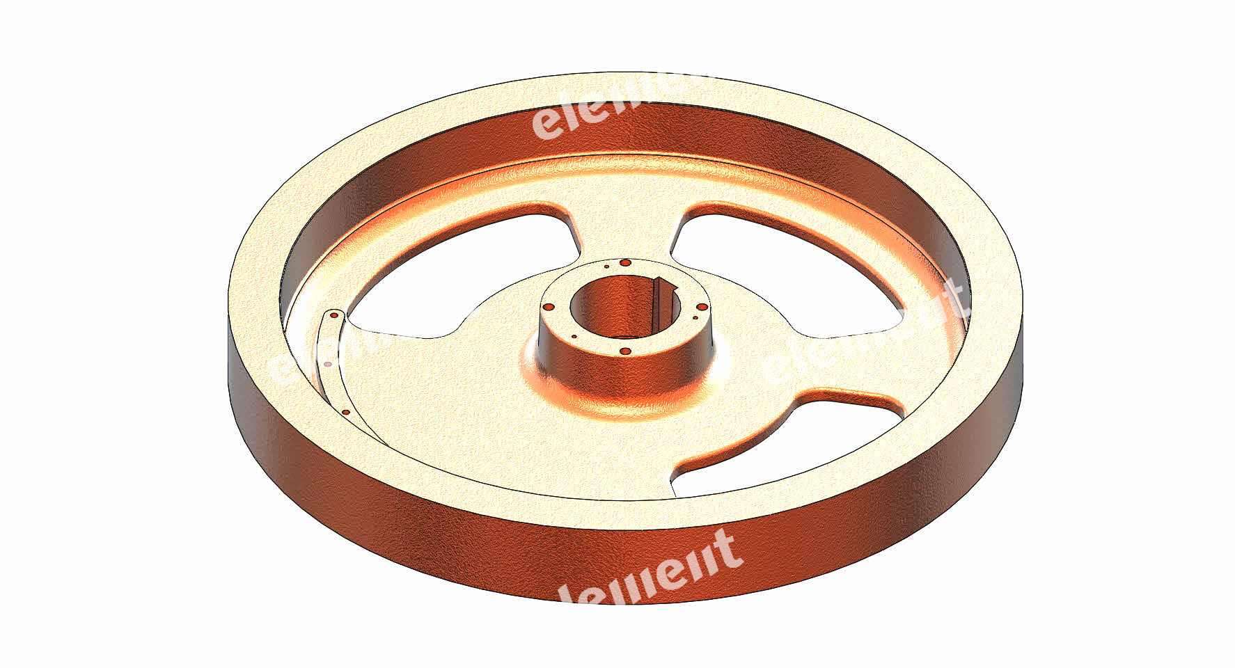 FLYWHEEL 402.4489-01 for mining equipment