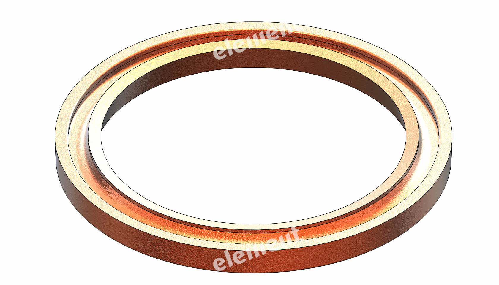 OIL SEAL RING 442.7193-01 for mining equipment