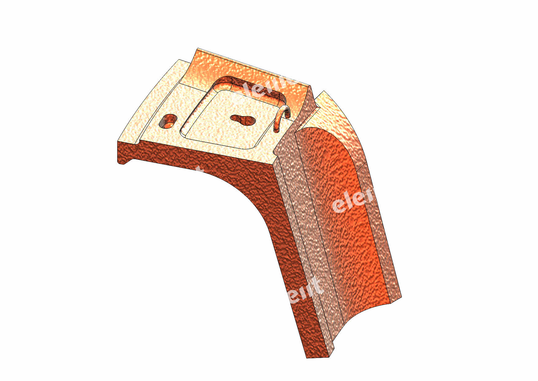 RIB LINER, LEFT 1291.03.05 for mining equipment