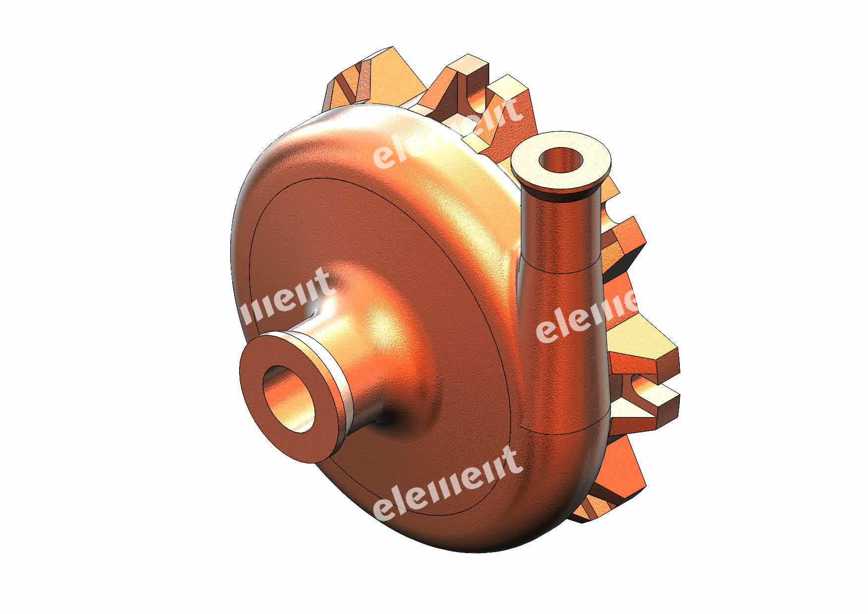 CASING PD751010 for mining equipment