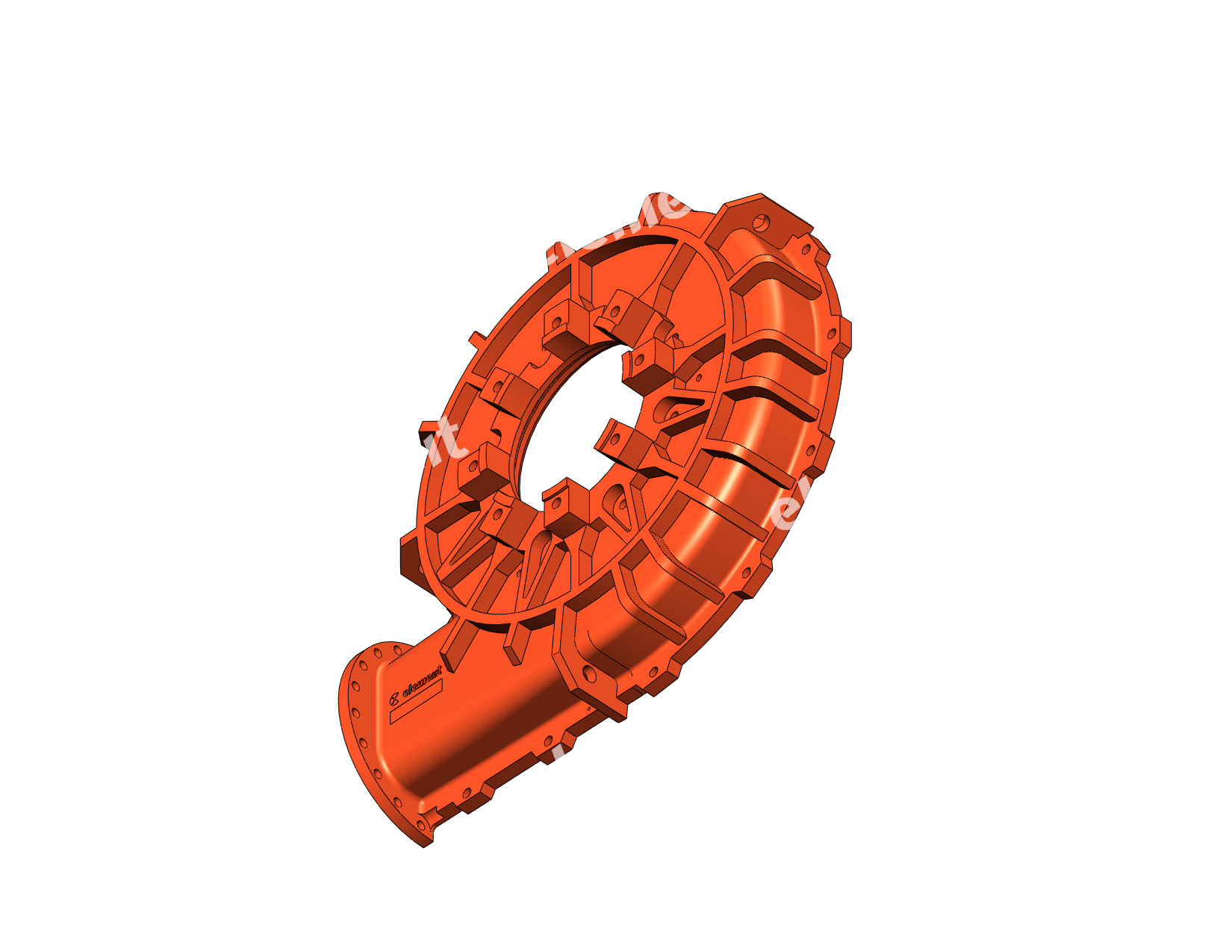 DRIVE SIDE CASING RM400-011-12MMD for mining equipment