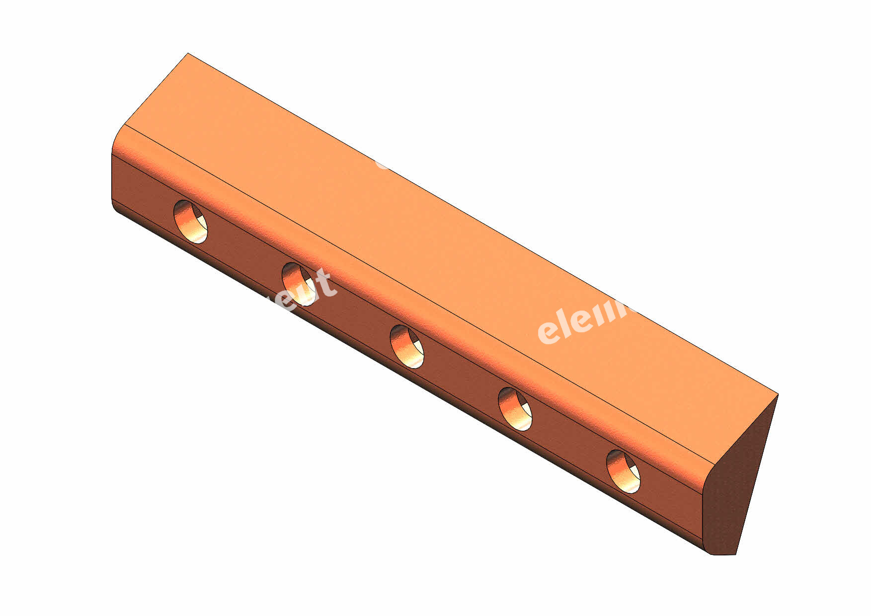 WEDGE, MOVABLE JAW 00-000023103 for mining equipment
