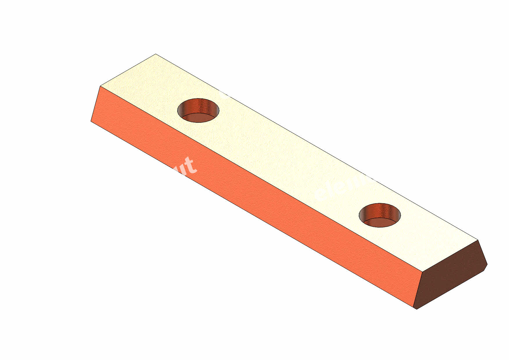 MOUNTING WEDGE 447328 for mining equipment