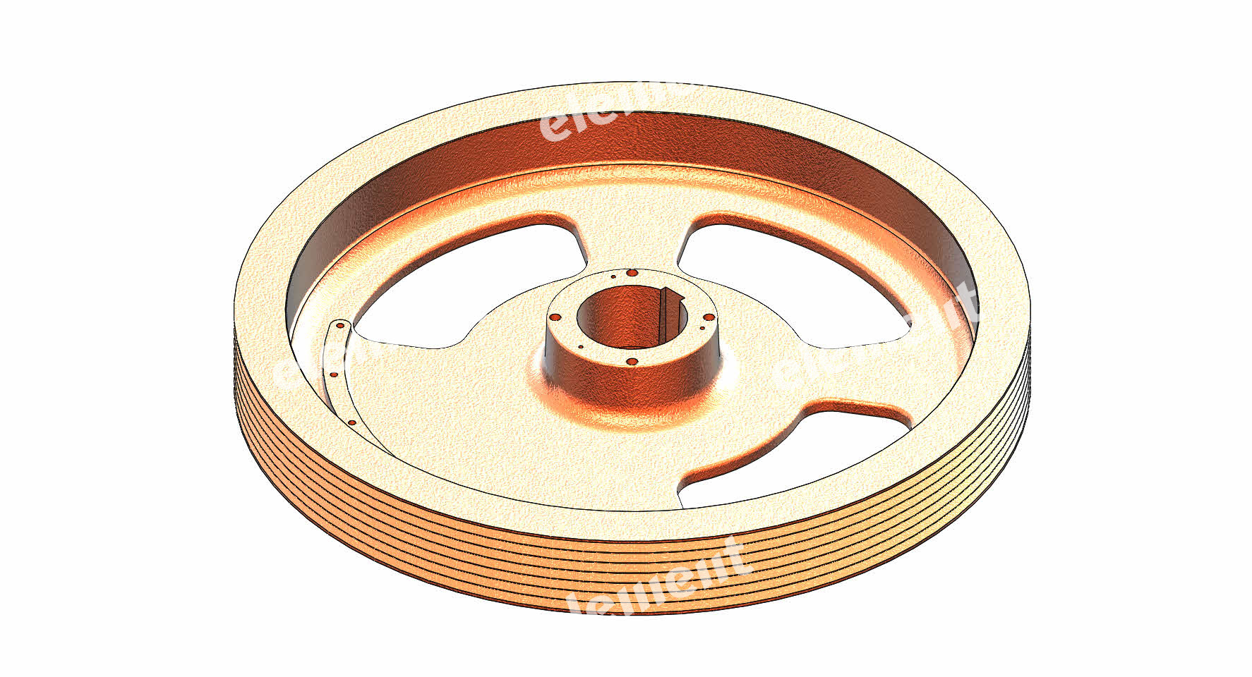 FLYWHEEL 402.4489-02 for mining equipment