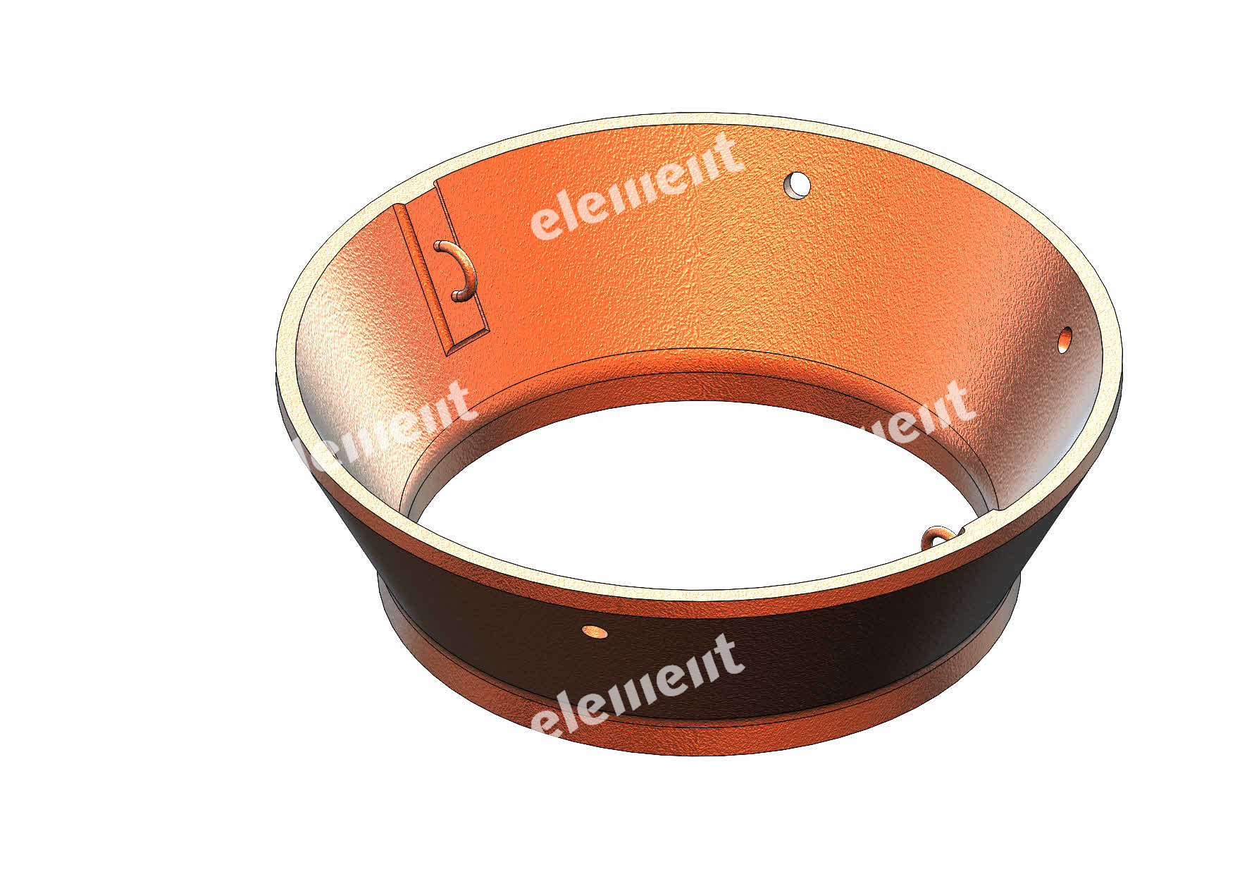 HOPPER 1277.07.301SB for mining equipment