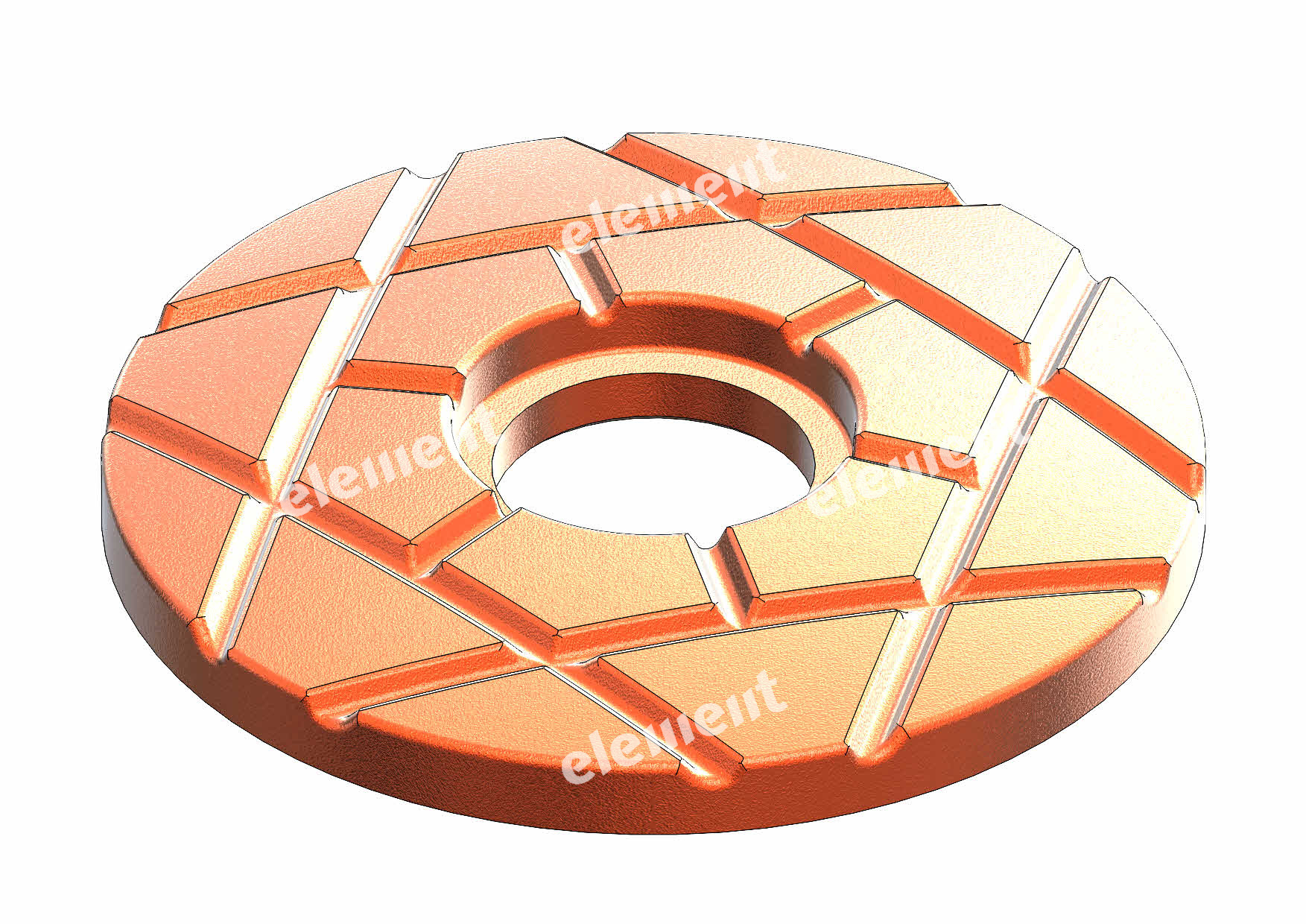 MAIN SHAFT STEP 442.7895-01 for mining equipment